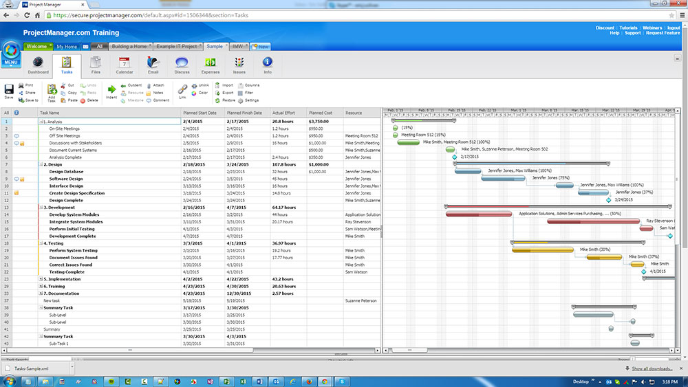 Microsoft Project Integration - ProjectManager.com