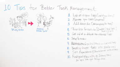 10 Best Task Management Tips & Techniques - ProjectManager