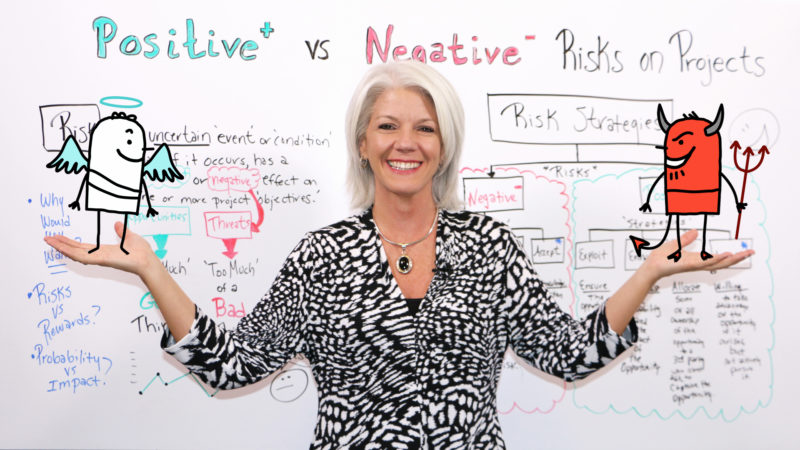 Positive vs. Negative Risks on Projects - ProjectManager