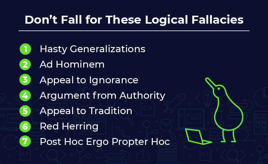 7 Logical Fallacies That Can Harm Your Decision Making With Examples 