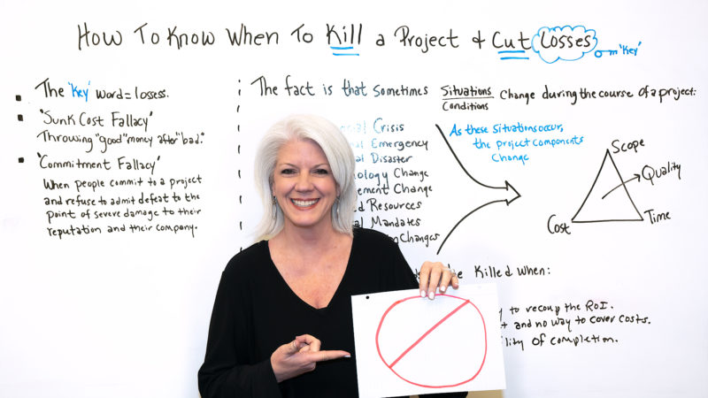 How to Know When to Kill a Project & Cut Losses - ProjectManager