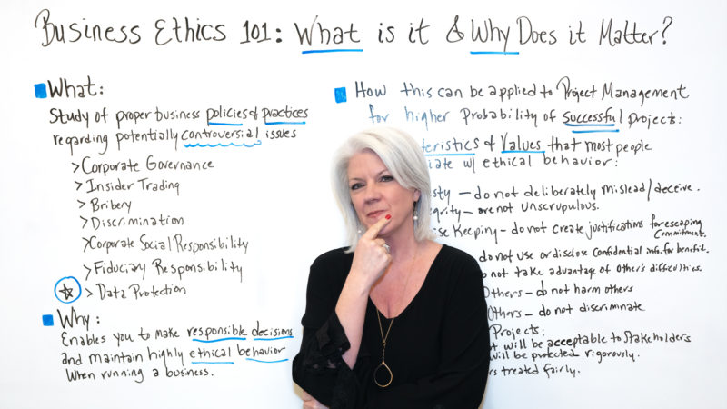 Business Ethics 101 - What Is It & Why Does It Matter?
