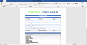 Change Request Form (Free Word Template) - ProjectManager.com