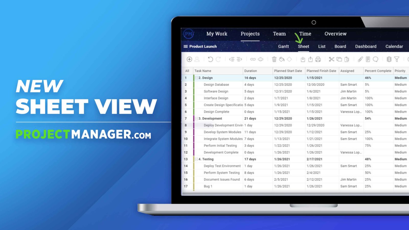 ProjectManager.com Product Update Announcements