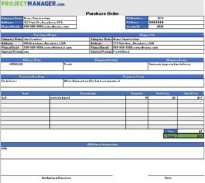 Purchase Orders & the Purchase Order Process Explained (Example ...