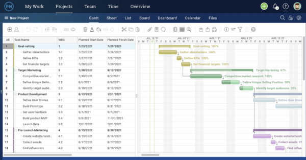 Product Launch Template - Powerful and Simple - ProjectManager.com