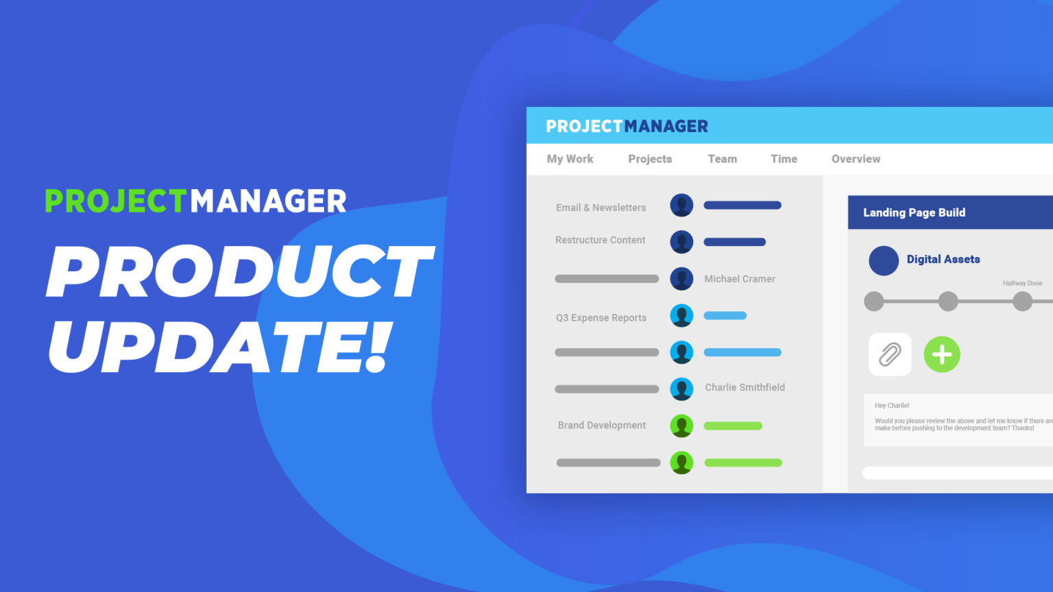 ProjectManager.com Product Update Announcements