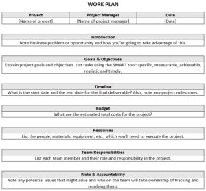 9 Work Templates for Excel and Word