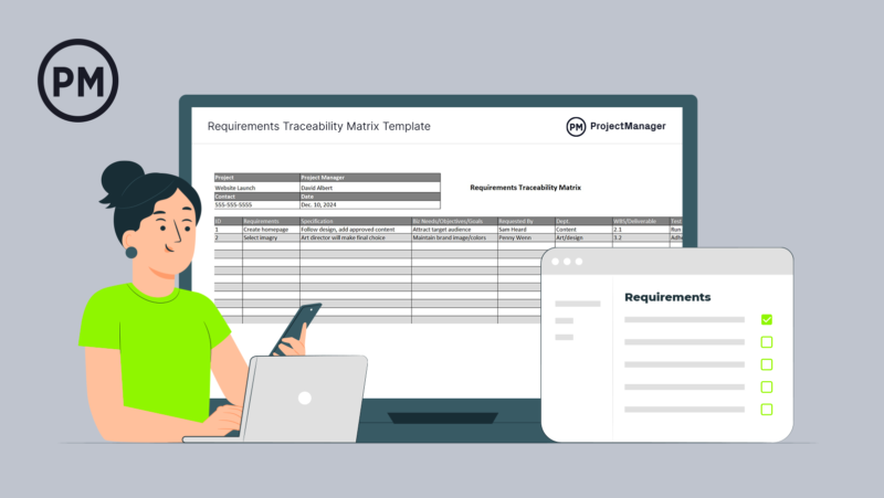 Free Requirements Traceability Matrix Template - ProjectManager Free Requirements Traceability Matrix Template - ProjectManager