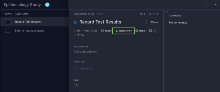 Managing Recurring Tasks In Project Management