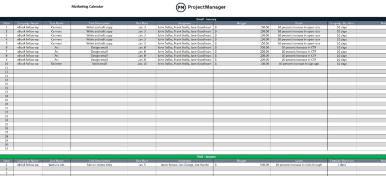17 Free Event Planning Templates for Excel and Word