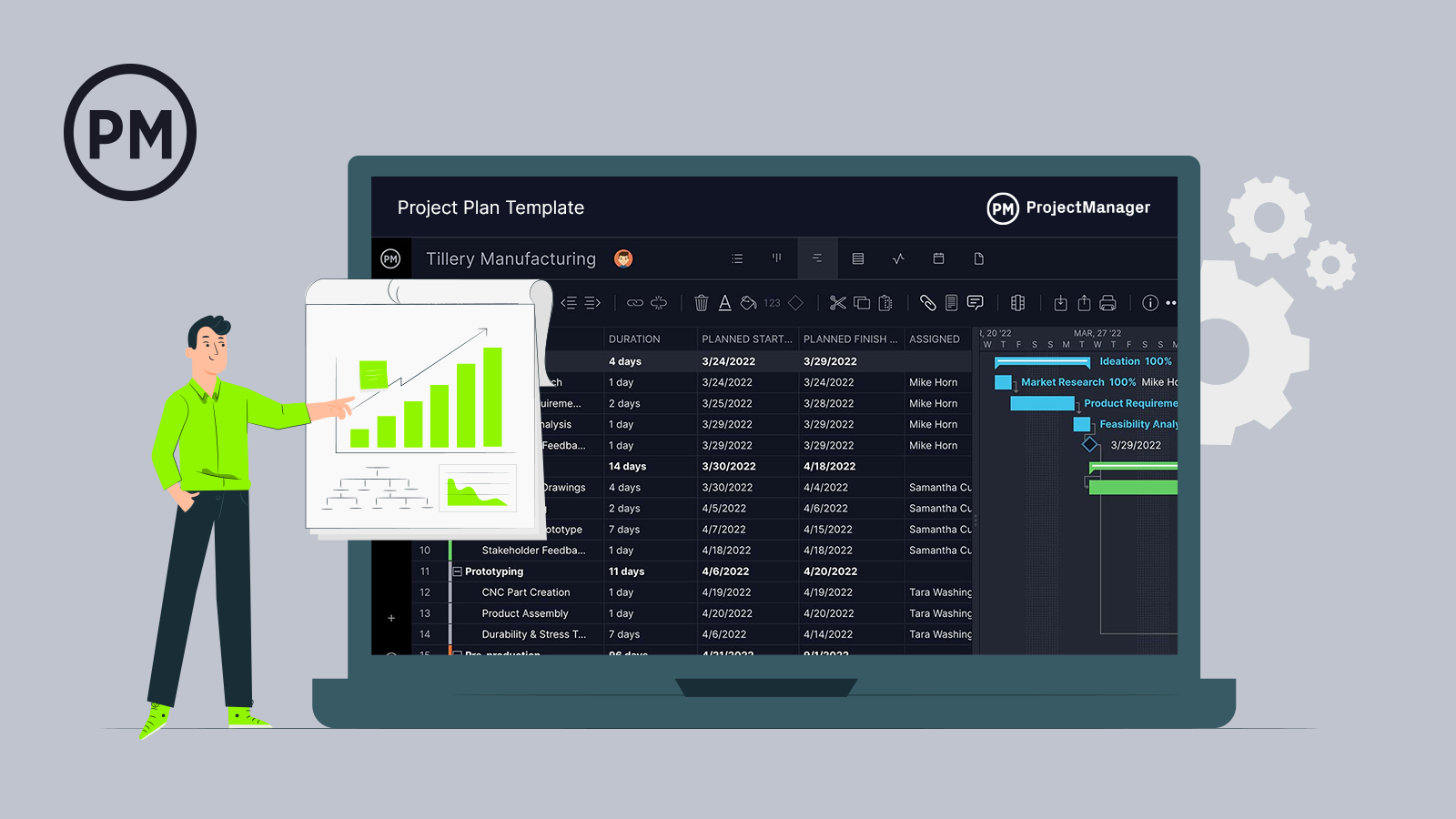 Project Plan Template For Word Free Download ProjectManager