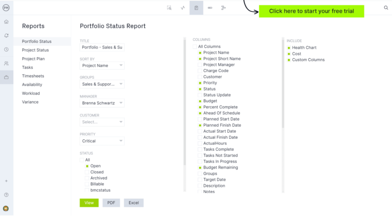 How to Create Progress Reports in Projects & Business