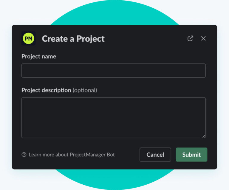 ProjectManager + Slack - ProjectManager