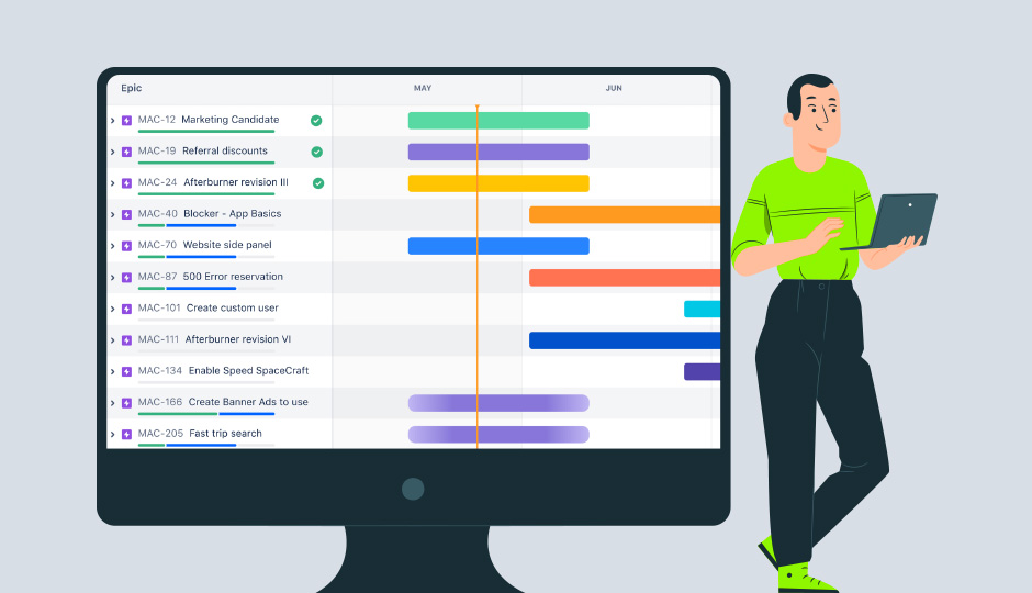 Jira Gantt Charts How To A Gantt Chart For Jira Projects