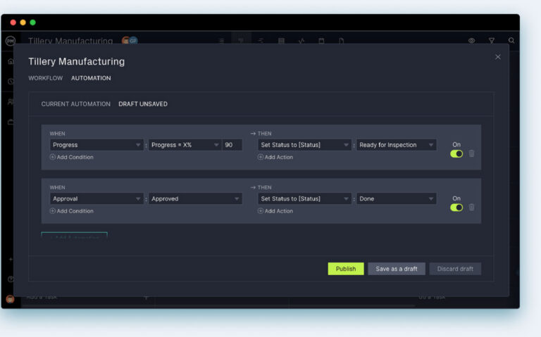 Project Workflow Software - ProjectManager