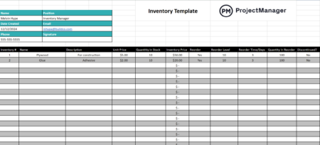 Free Google Sheets Inventory Template: Track Your Inventory Online ...