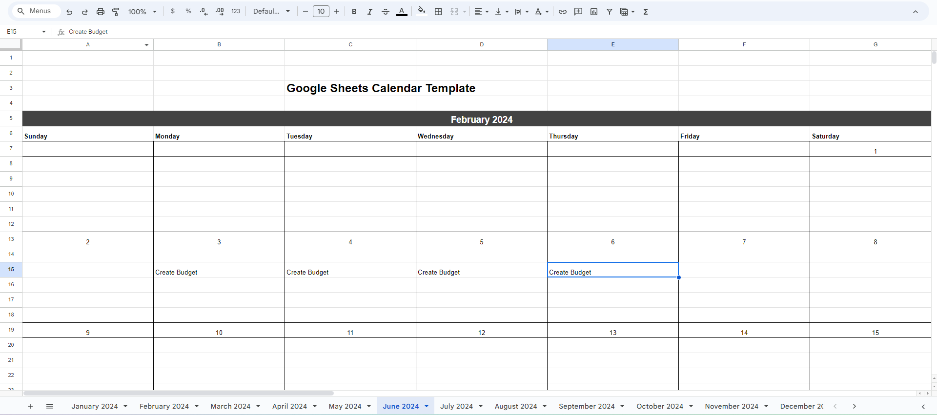 Google Sheets Calendar Template (2024): Manage Business Schedules ...