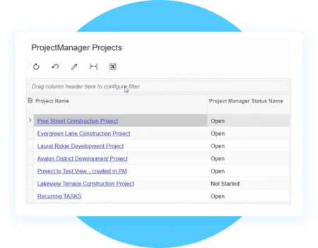 ProjectManager + Acumatica - ProjectManager