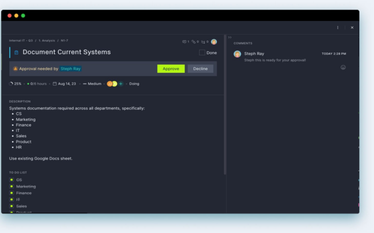 Project Workflow Software - ProjectManager