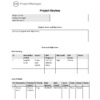 Project Review Template for Word (Free Download)