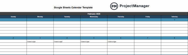 Google Sheets Calendar Template (2026): Manage Business Schedules ...