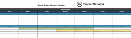Google Sheets Calendar Template (2026): Manage Business Schedules ...