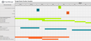Free Google Sheets Timeline Template