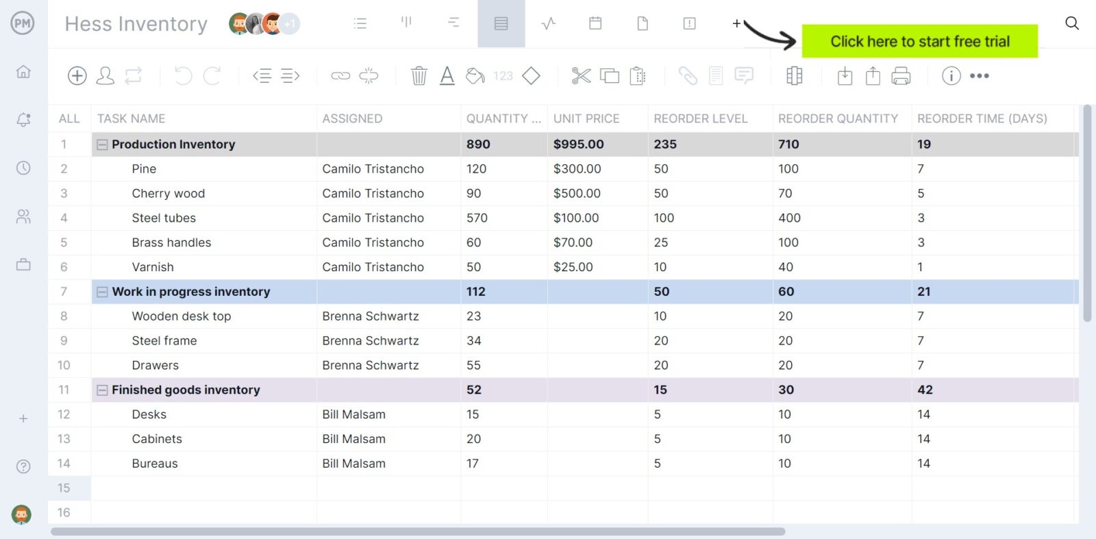 Inventory Management Template for Excel (Free Download)