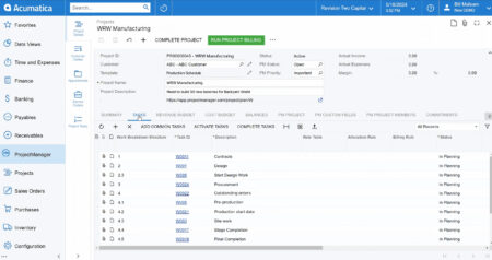 Acumatica for Manufacturing: Key Features and Integrations