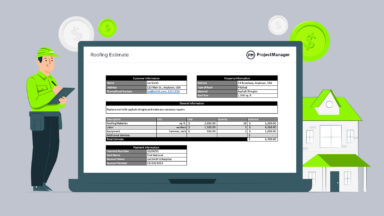 Roofing Estimate Template - ProjectManager