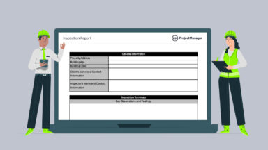 Inspection Report Template - ProjectManager