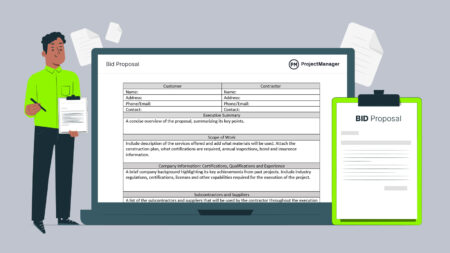 How to Write a Bid Proposal (Templates Included) - ProjectManager