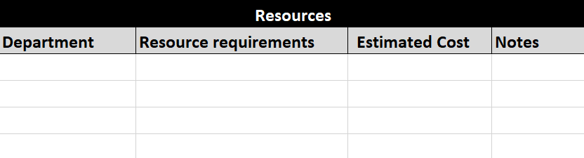 Contingency Plan Template for Excel (Free Download)