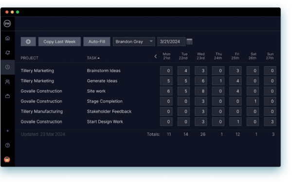 Critical Path Software - ProjectManager