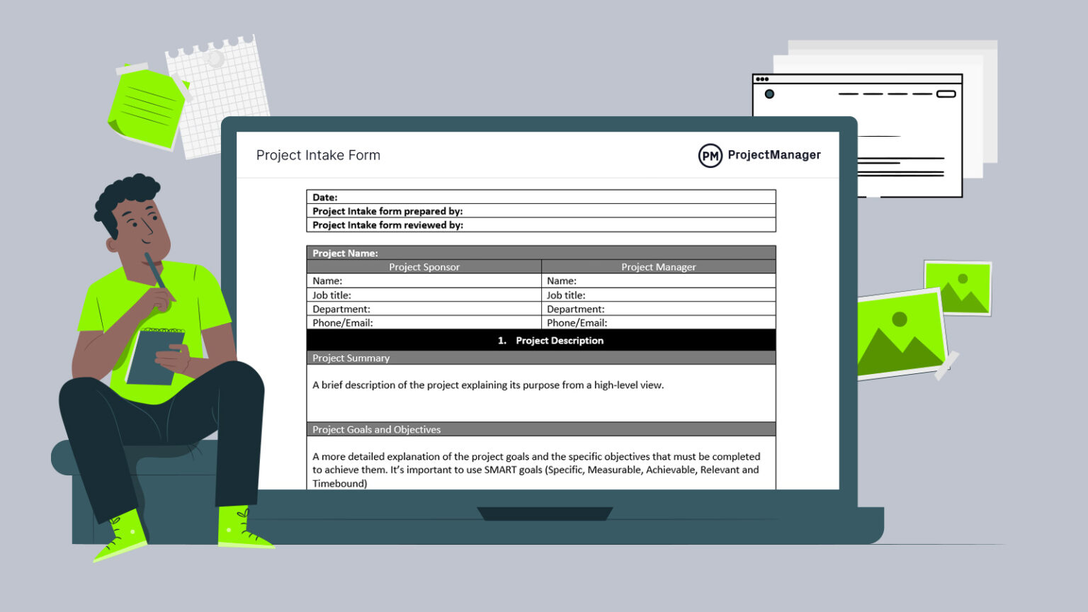 Project Intake Form Template for Word (Free Download)