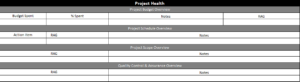 Free Project Status Report Template - ProjectManager