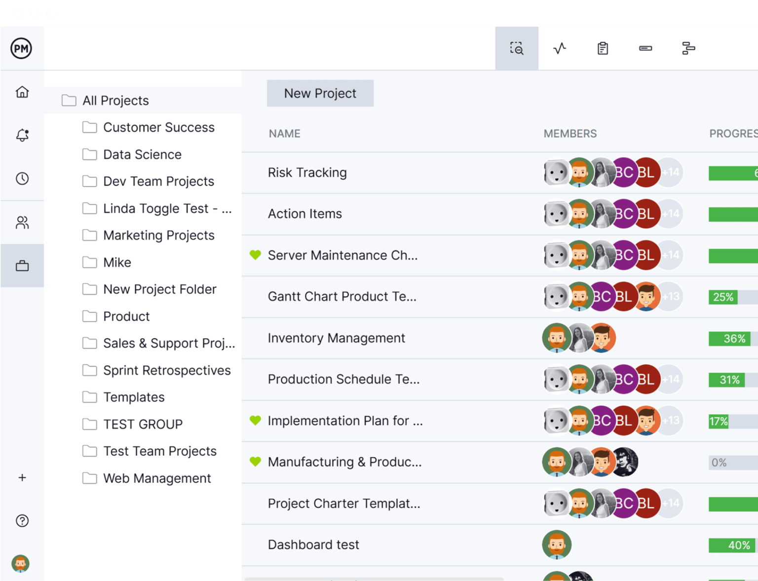 Program Management Tools - Manage Programs Online ProjectManager
