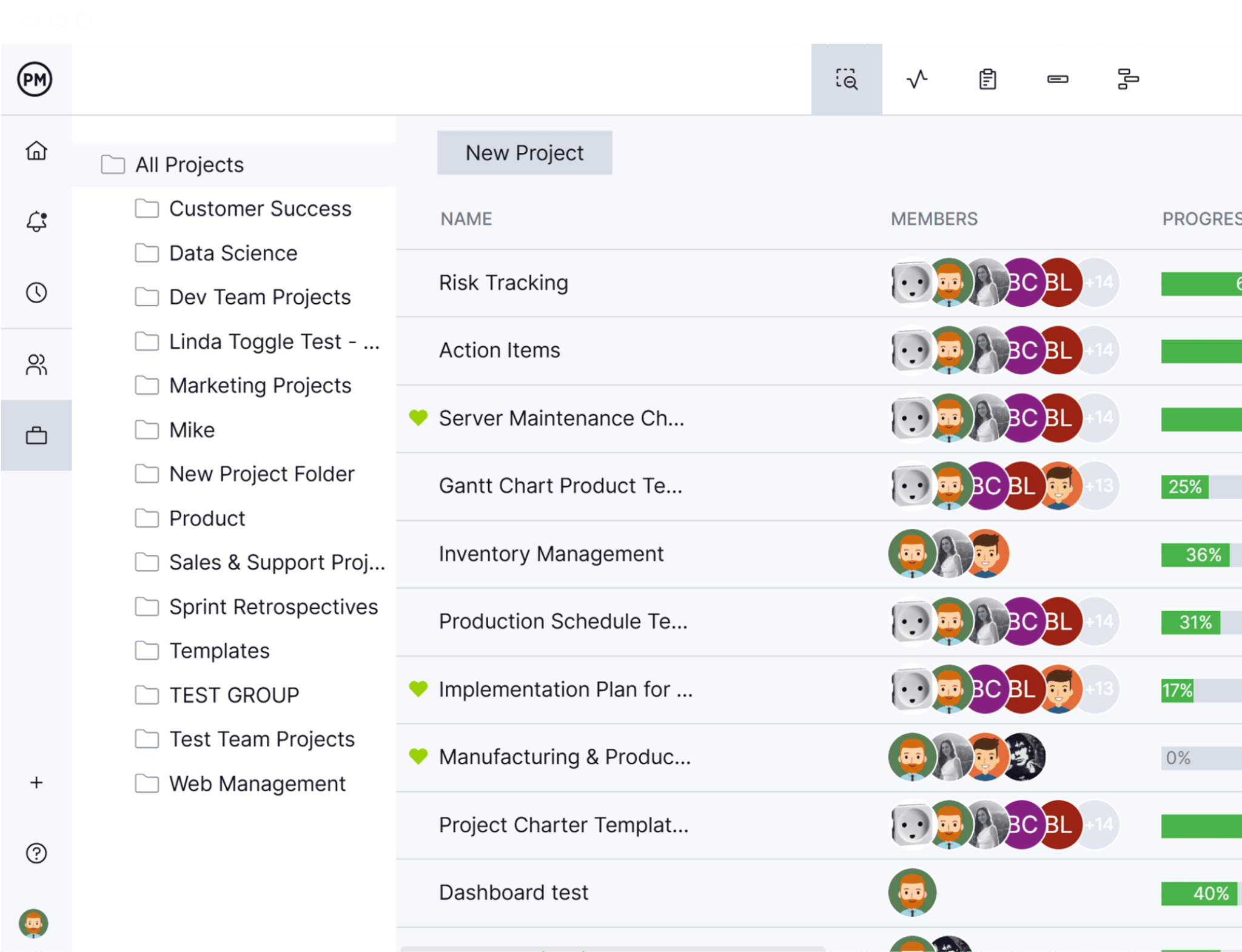 Program Management Tools - Manage Programs Online ProjectManager