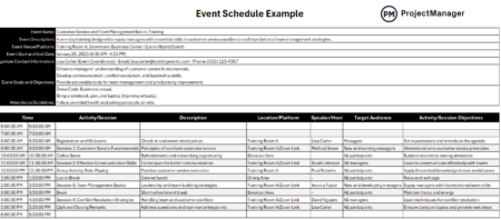 Event Scheduling Basics: How to Make an Event Schedule