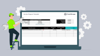 Service Request Form for Excel (Free Download)