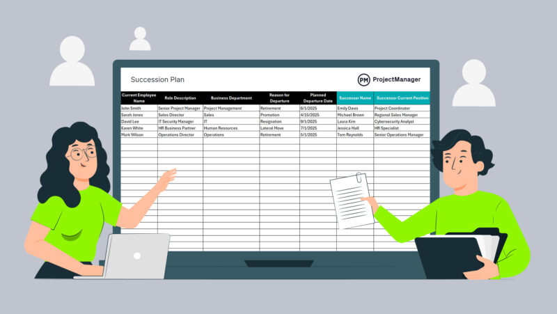 Succession Plan Template for Excel (Free Download)