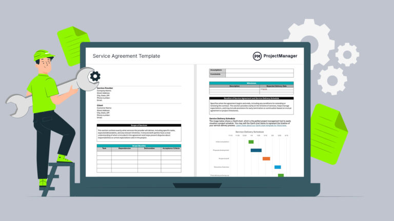 Service Agreement Template for Word (Free Download)