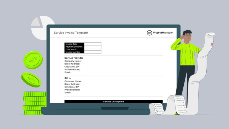 Service Invoice Template for Word (Free Download)