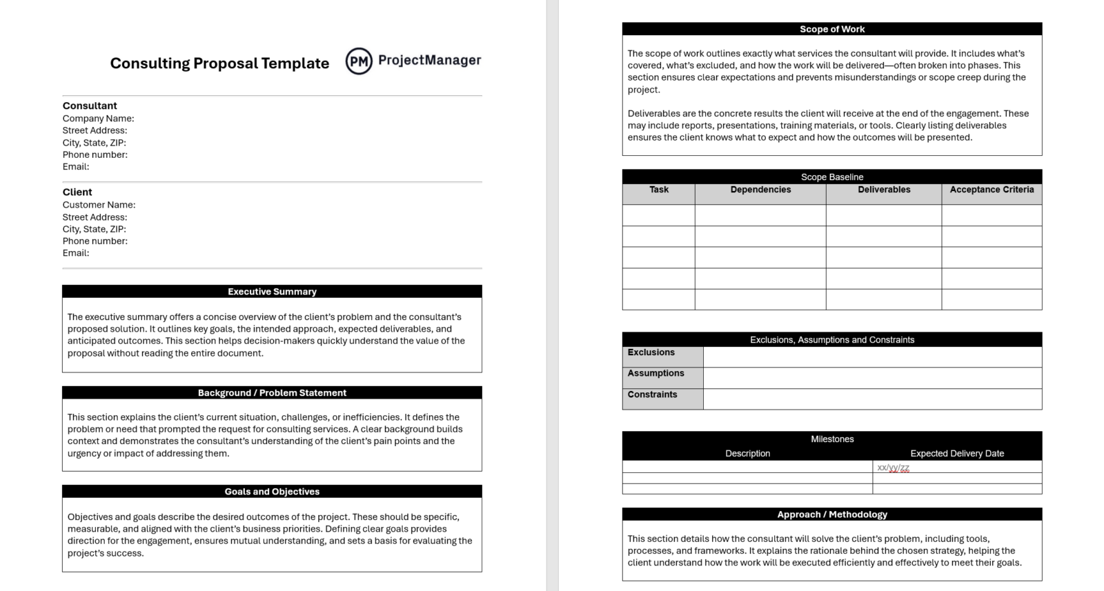 15 Free Proposal Templates for Submitting Proposals