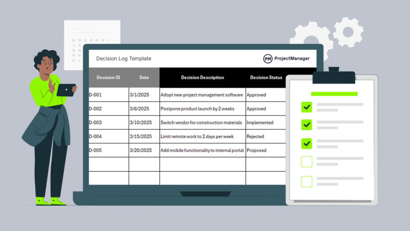 Decision Log Template for Excel (Free Download)