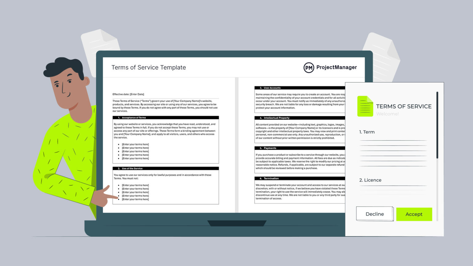 Free Terms of Service Template for Word (Free Download)