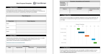 9 Work Templates for Excel and Word