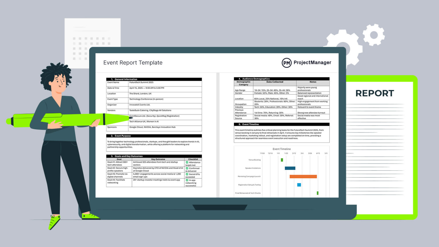 Event Report Template for Excel (Free Download)