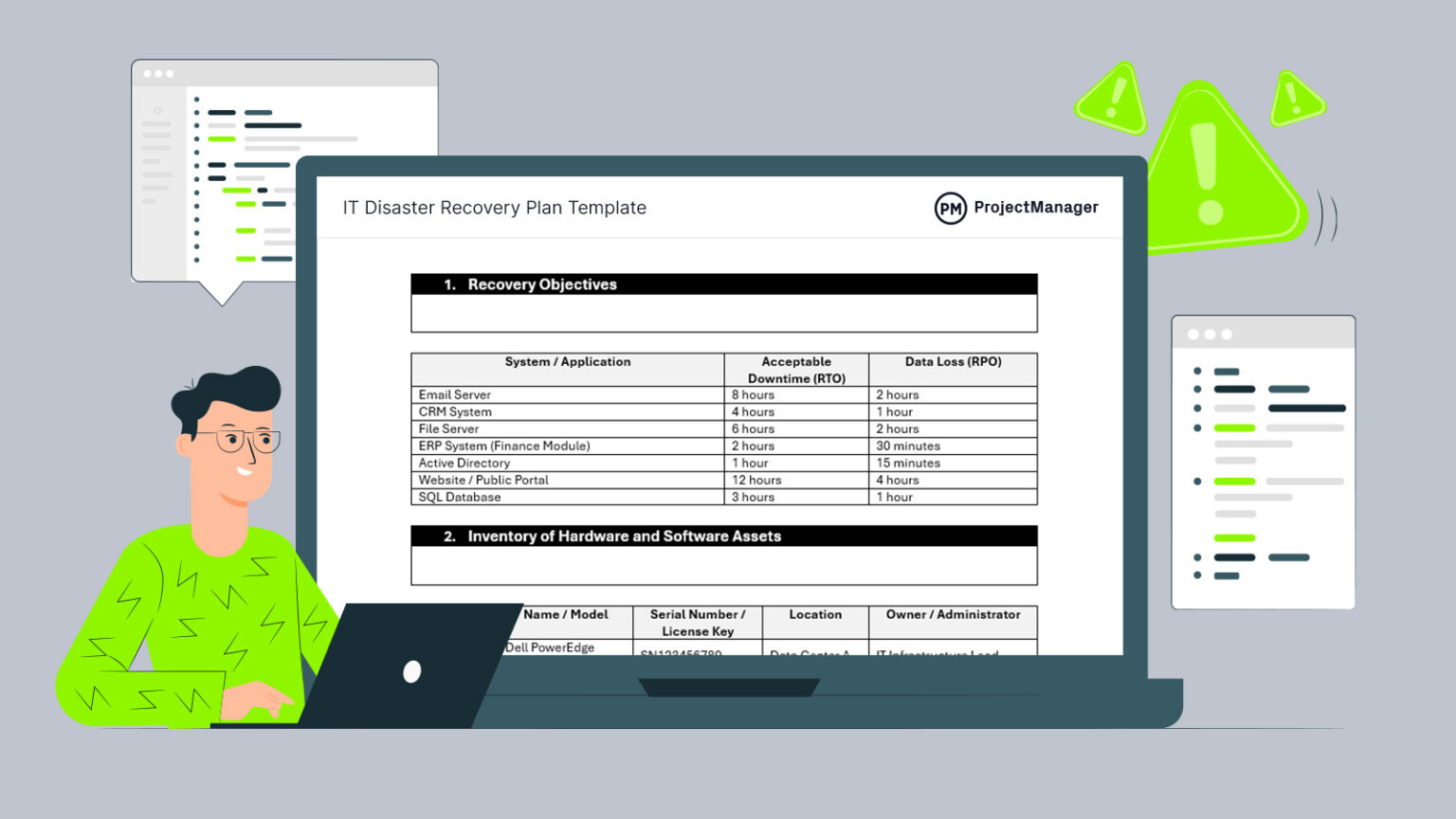IT Disaster Recovery Plan Template for Word (Free Download)